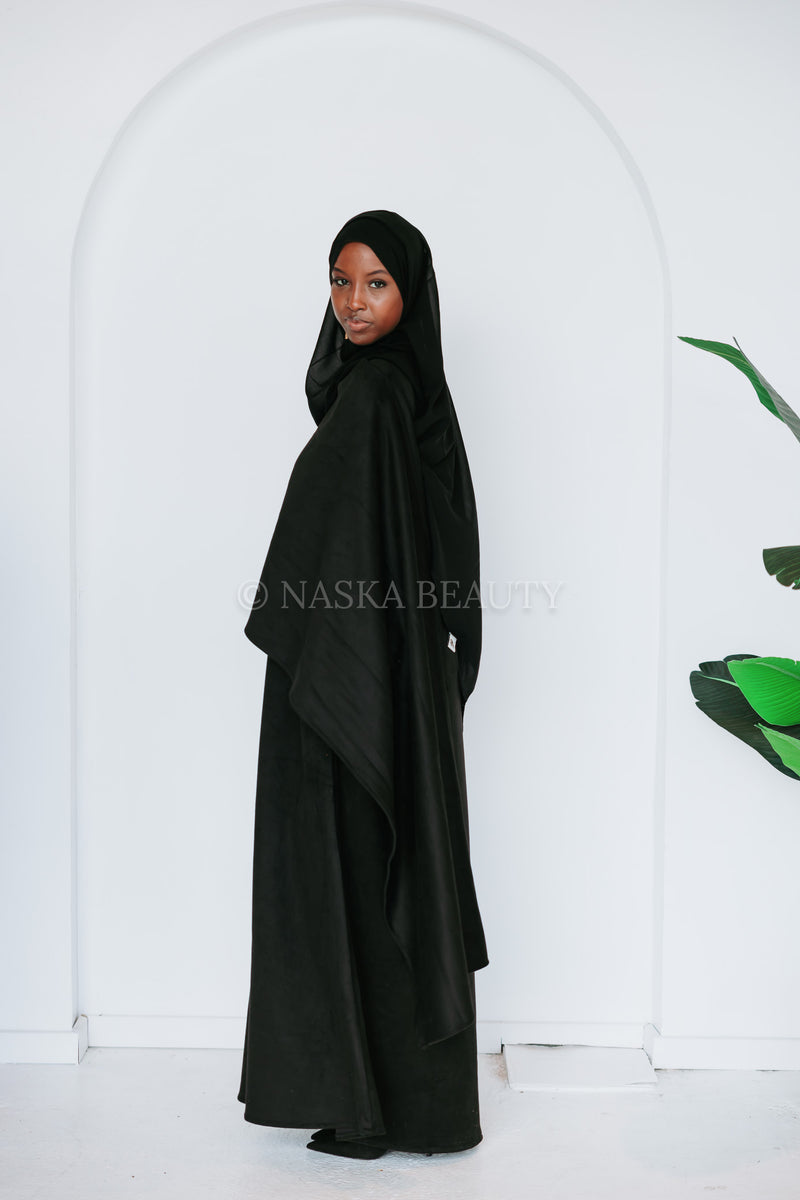 Suede Cloak Abaya – Naska Beauty